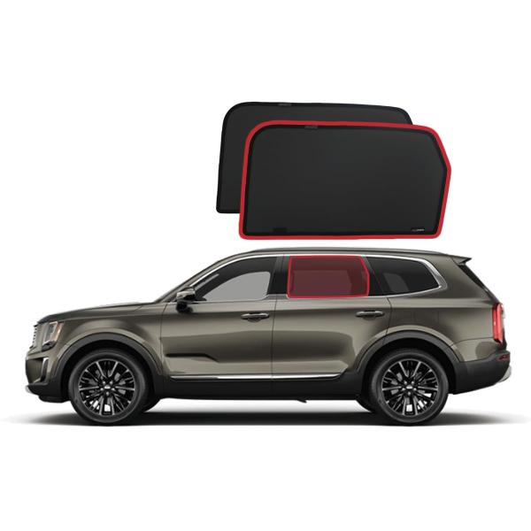 商品名Snap Shades for KIA Telluride Car Rear Window Shades (2019-Present)ブランド：Snap Shades商品サイズ：商品番号：KIA025色：素材：