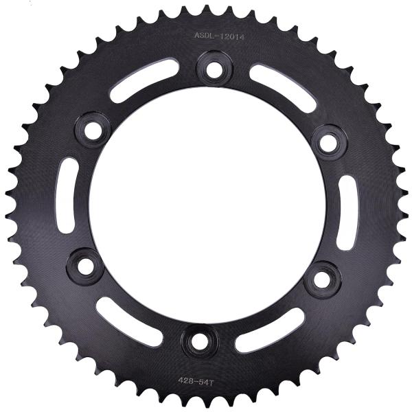 商品名428 Pitch 54 Tooth Rear Drive Sprocket Compatible with Honda VT250 FL Spada 1989-1990,CBR250 RJ,RK,RK-2 Japanブランド：YS-...