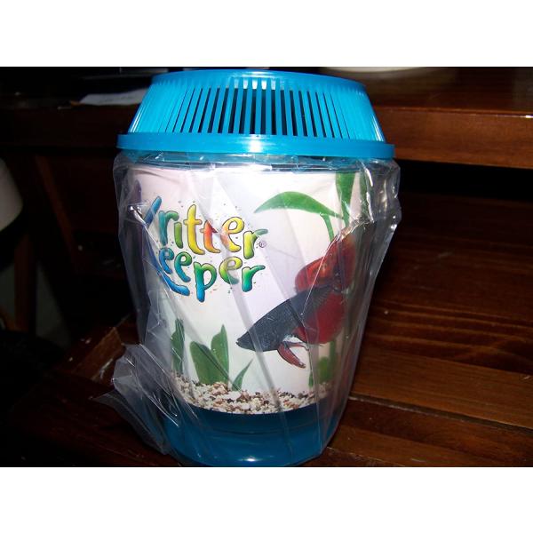 商品名Lee's Kritter Keeper, Round with Lid and Pedestal - Small by LeeLee's Kritter Keeper, Round with Lid and Pedestal - S...
