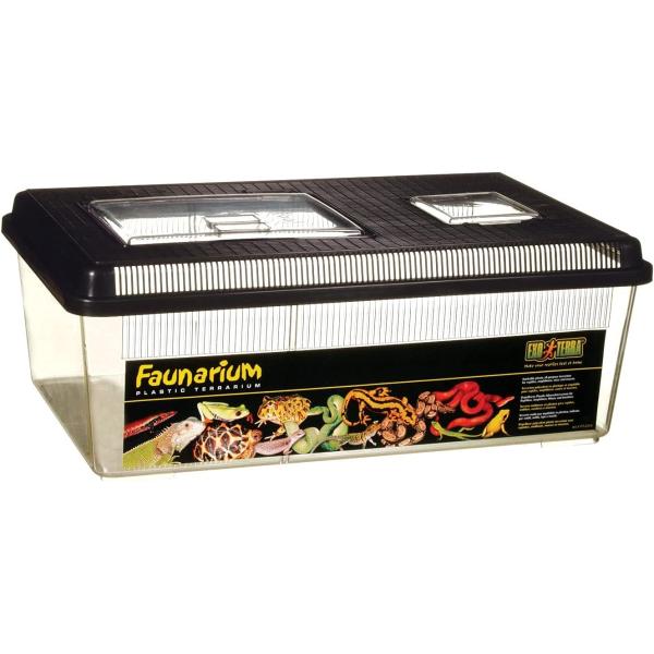 商品名Exo Terra Faunarium, Flat Home, Large by Exo TerraExo Terra Faunarium, Flat Home, Plastic Reptile Terrarium, Large, P...