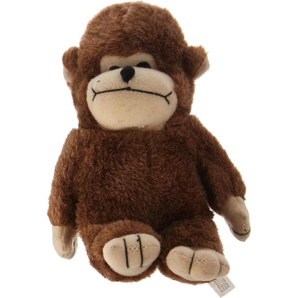 商品名Multipet's Look Who's Talking Plush Filled Monkey 6-In Dog Toy Stuffed PetMultipet Look Who's Talking Monkey Dog Toyブ...