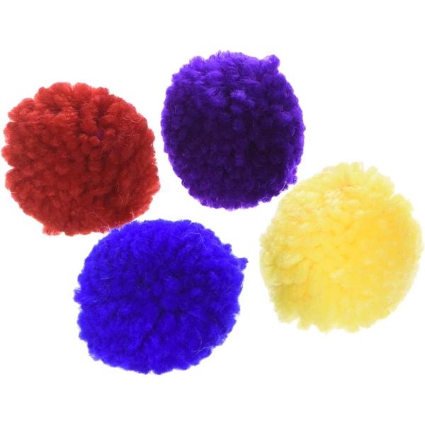 商品名Ethical Products Spot Wool Pom Poms With Catnip Durable Fun Interactive Toy 4pkEthical Wool Pom Poms with Catnip Cat ...