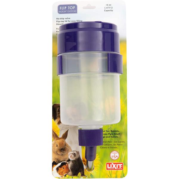商品名Lixit 30-0357-024 Flip-Top Water Bottle, 16-Ounce by LixitLixit Top Fill Pin Valve no Drip Water Bottles (16oz)ブランド：L...