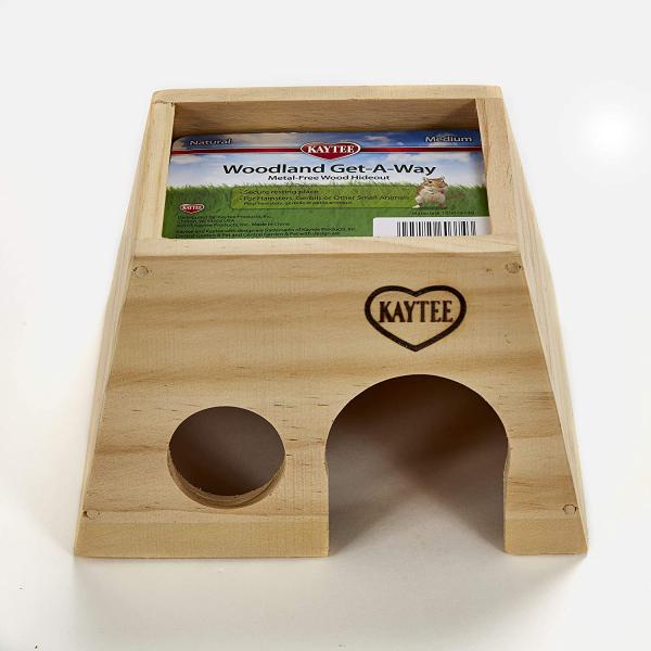 商品名Super Pet Woodland Get-A-Way Hideout Classic Natural Solid Wood Pet Rats MediumKaytee Woodland Get-A-Way Mediumブランド：K...