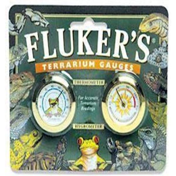 商品名Fluker's Round Thermometer/Hygrometer Combo Pack by Fluker'sFluker's Round Thermometer/Hygrometer Combo Pack for Rept...