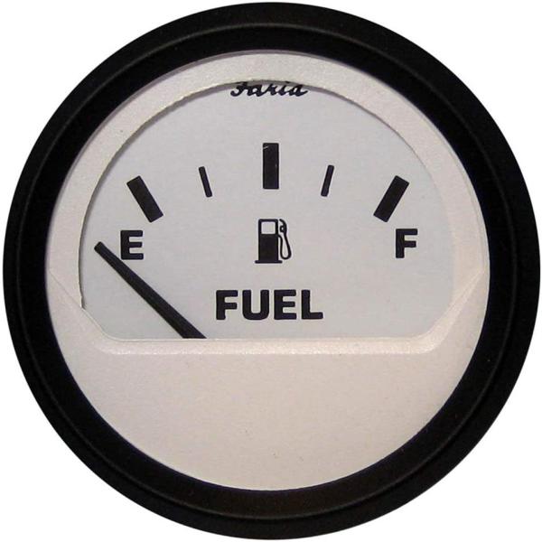 商品名FARIA BEEDE ""12901 Euro Fuel Level Gauge (E-1/2-F) - 2"""", Whiteブランド：FARIA BEEDE商品サイズ：高さ：9.5 cm横幅：11.4 cm奥行：12.7 cm...