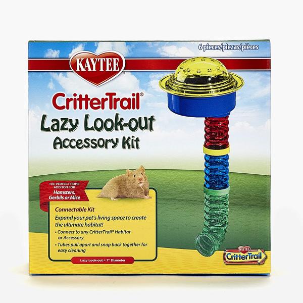 商品名Super Pet Crittertrail Habitat Look-Out Accessory Kit 1 Hamsters Gerbils MouseKaytee CritterTrail Fun-nel Lazy Look-O...