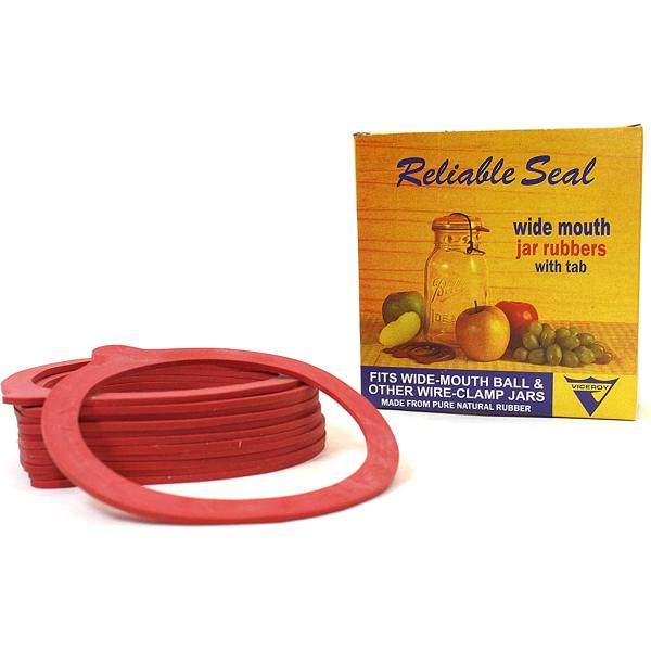 商品名Viceroy Rubber &amp; Plastics Rubber Rings For Wide Mouth Canning Jar, 12-Pk. by Viceroy RubberViceroy Rubber &amp; P...