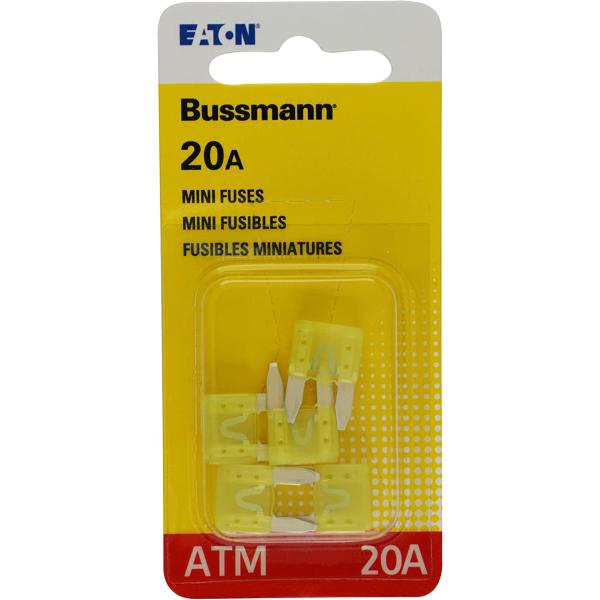 商品名BussmannBP/ATM-20-RPMini Automotive Fuses-20AMP MINI FUSE (並行輸入品)Bussmann - BP/ATM-20-RP 0408.1332 BP/ATM-20 20 Amp F...