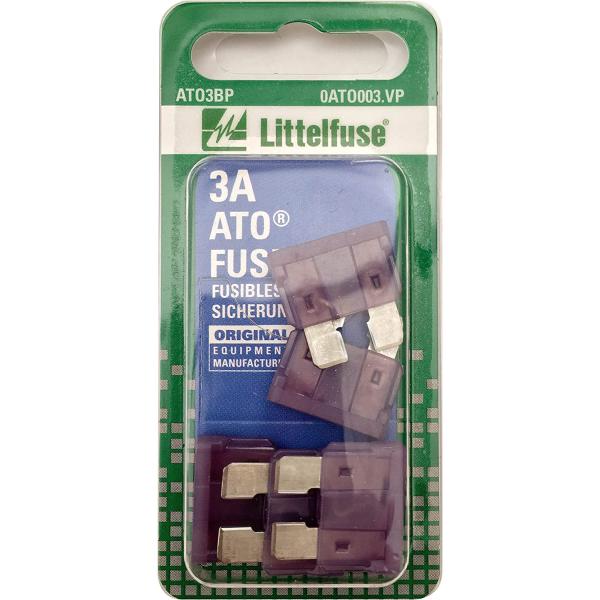 商品名Littelfuse 0ATO003.VP ATO 32 Volt 3 Amp Carded Fuse, (Pack of 5)ブランド：Littelfuse商品サイズ：高さ：1.3 cm横幅：5.1 cm奥行：10.2 cm 商品番...