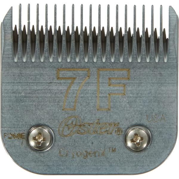 商品名オスター7FブレードOster Cryogen-X Pet Clipper Blade, 7Fブランド：Oster商品サイズ：7F高さ：2 cm横幅：8.6 cm奥行：9.9 cm 商品番号：078919-166-005色：White...