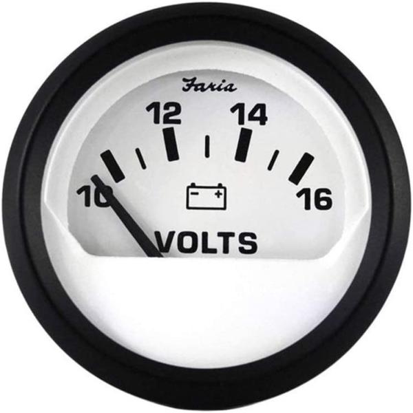 商品名FARIA BEEDE 12911 ユーロ電圧計 (10-16 VDC) - 2、ホワイトFARIA BEEDE 12911 Euro Voltmeter (10-16 VDC) - 2, White , Beigeブランド：FARI...