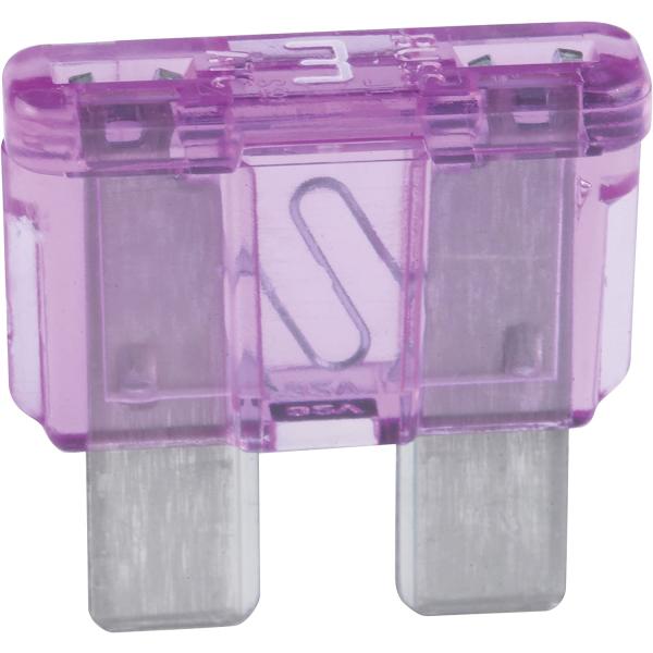 商品名Bussmann atc-3バイオレットATC 3 AMP fast-acting自動車ブレードヒューズ   5 PerボックスBussmann Division ATC-3 ATC Blade Fuse 1 pack of 5ブラン...