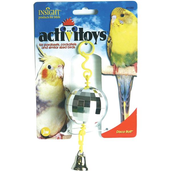 商品名JW Pet Activitoy Disco Ball Reflective Squares Mirror Effect Small Birds ToyJW Pet Company Activitoy Disco Ball Small...