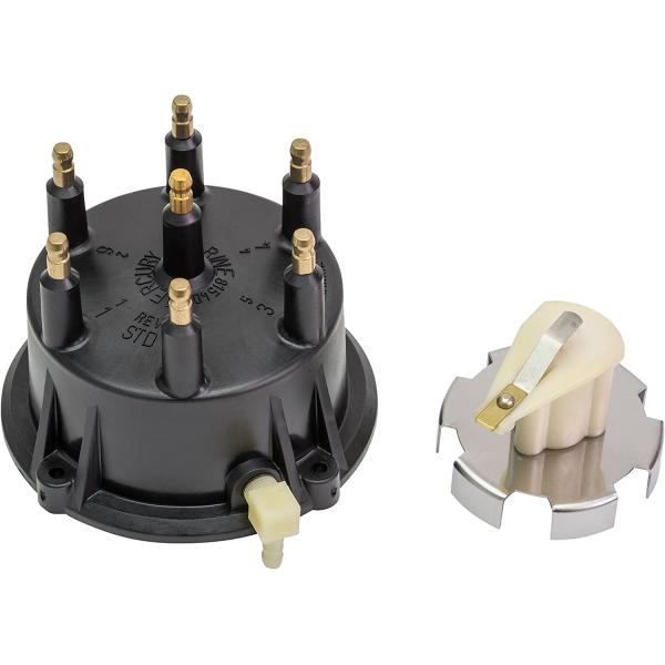 商品名Quicksilver Distributor Cap, Rotor, Trigger Wheel Kit for MerCruiser 4.3L GM V-6 with Thunderbolt HEI IgnitionQuicksi...