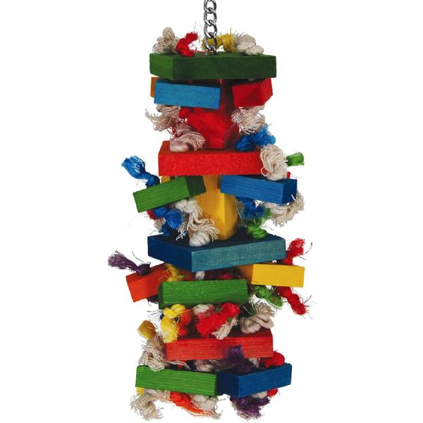 商品名Paradise 4 by 13-Inch Knots Block Chewing Toy, Medium by ParadiseFeatherland Paradise | Knots N Blocks - Medium Bird ...