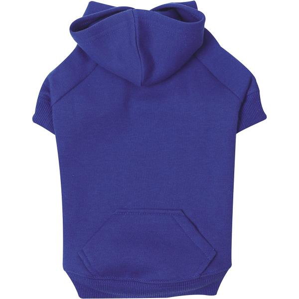 商品名Zack &amp; Zoey US2101 16 57 Basic Hoodie M DkBZack &amp; Zoey Basic Hoodie for Dogs, 16"" Medium, Nautical Blueブランド：...