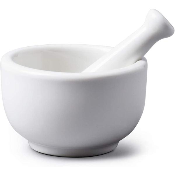 商品名：WM Bartleet &amp; SonsミニチュアMortar and Pestle 7 x 4 cm by CKSWM Bartleet &amp; Sons 1750 Traditional Porcelain Mini M...