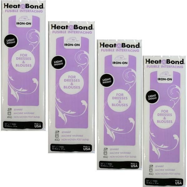 商品名Bulk Buy: Thermoweb Heat N Bond Light Weight Iron On Fusible Interfacing White 20X36 3336 by THERMOWEBTherm O Web The...