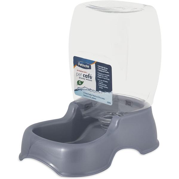 商品名：Petmate Cafe Waterer Autmomatic Gravity Household Pet Feeder Pearl White .25galPetmate Pet Cafe Waterer Cat and Dog ...