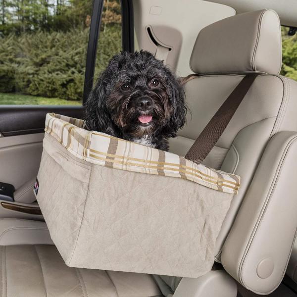 商品名ソルビット (SOLVIT) ブースターボックス XL スウェードタイプPetSafe Happy Ride Quilted Booster Seat - Dog Booster Seat for Cars, Trucks and S...