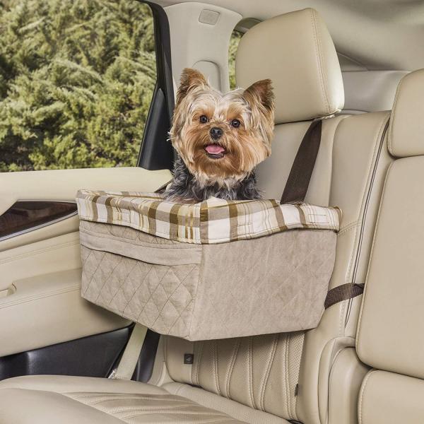 商品名ソルビット (SOLVIT) ブースターボックス L スウェードタイプPetSafe Happy Ride Quilted Booster Seat - Dog Booster Seat for Cars, Trucks and SU...