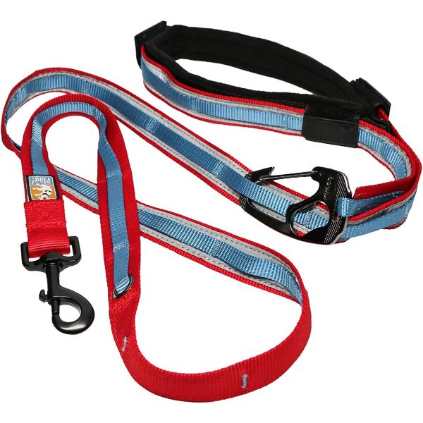 商品名Kurgo 6-in-1 Quantum Dog Leash, Red &amp; Blue by KurgoKurgo 6 in 1 Hands Free Dog Leash |Reflective Running Belt Lea...