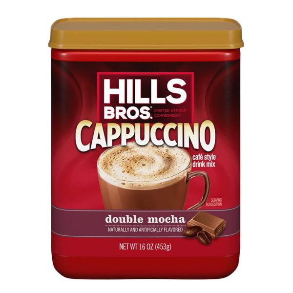商品名Hills Bros Instant Double Mocha Cappuccino Mix, Easy to Use, Enjoy Coffeehouse Flavor from Home, Frothy, Rich Chocola...