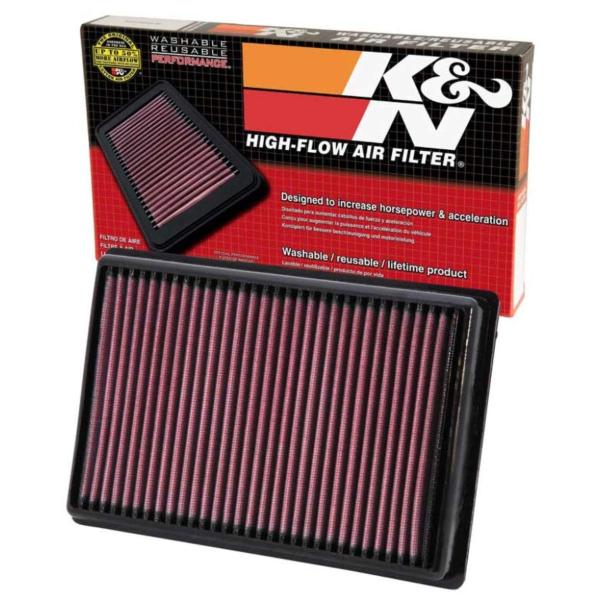 商品名: K&amp;N BM-1010 Filtre 〓 Air de Remplacement K&amp;N High-Flow Original Lifetime Engine Air Filter: Increase Power ...
