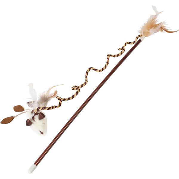 商品名VIR OurPets Teaser Light Up Twinkle Play Wand Cats Toys Sound RealMouse CatnipOur Pets Play-N-Squeak at Night Twinkle...