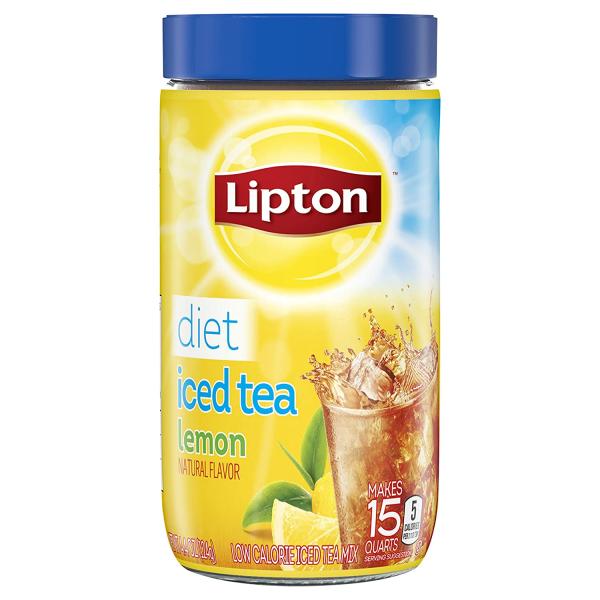 商品名Lipton Diet Iced Tea Mix, Lemon, Makes 15 Quarts (Pack of 2)ブランド：Lipton商品サイズ：4.4 Ounce (Pack of 2)高さ：11.2 cm横幅：20.5 c...