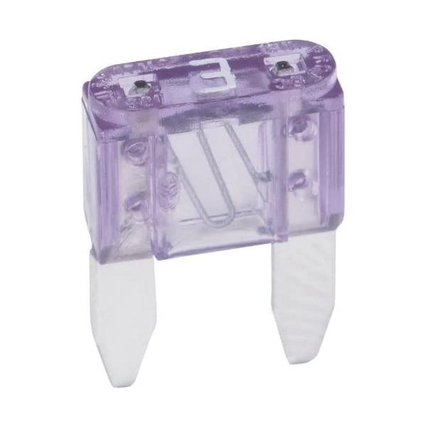 商品名Bussmann atm-3バイオレットATM 3 Amp fast-acting自動車ミニブレードヒューズ   5 PerボックスBussmann ATM-3 Violet ATM 3 Amp Fast-Acting Automot...