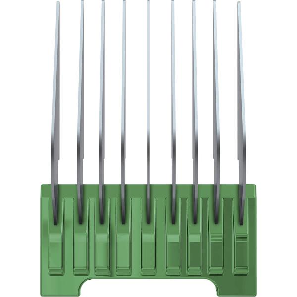 商品名Wahl Professional Animal 5in1 #C Green Stainless Comb 7/8 #3338 by WahlWahl Professional Animal Stainless Steel Attac...