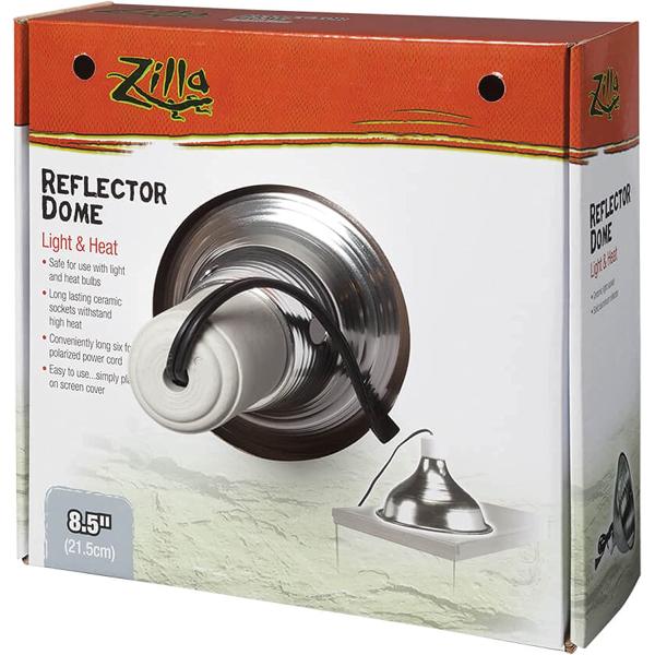 商品名Zilla 11931 8-1/2-Inch Reflector Dome For Up to 150-Watt Bulbs, Silver by ZillaZilla 11931 8-1/2-Inch Reflector Dome ...