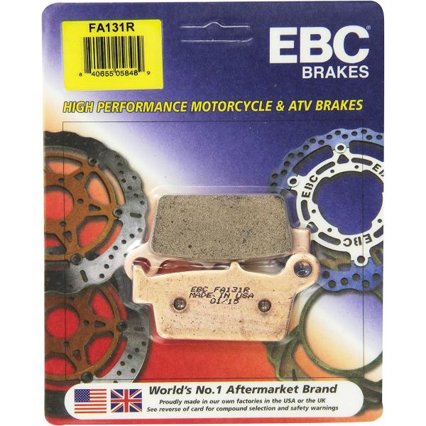 商品名EBC DISC PAD SET ブレーキパッドEBC Brakes FA131R Disc Brake Pad Set, red, One Sizeブランド：EBC Brakes商品サイズ：高さ：1 cm横幅：10.7 cm奥行：1...