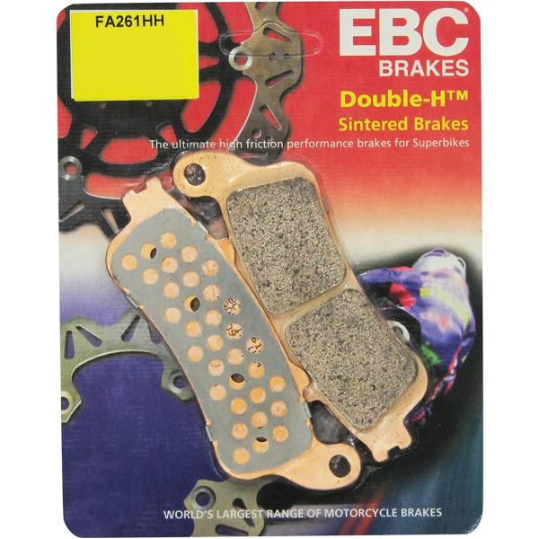 商品名EBC DOUBLE H PAD SETEBC Brakes FA261HH Sintered Copper Alloy Disc Brake Padブランド：EBC Brakes商品サイズ：高さ：0.9 cm横幅：13.4 cm奥行...