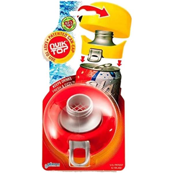 商品名Compac Compac Quiktop Can Cap, Red, Keep Drinks Fresh &amp; Fizzy - Turn Cans Into Bottles (Pack of 3)ブランド：COMPAC HOM...