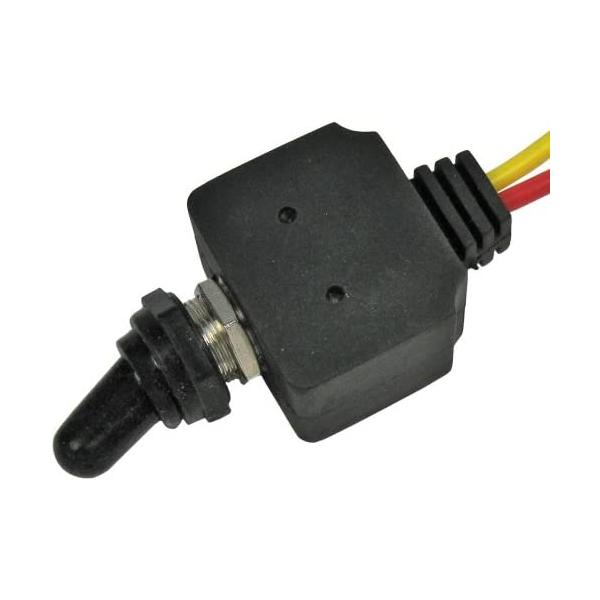 商品名PICO 5588PT Waterproof On-Off SPST Toggle Switch 1/2 Hole 2 6-16ga Leads 12V 25 AmpPICO 5588PT Waterproof On-Off SPST...