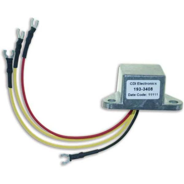 商品名CDI Electronics 193-3408 Johnson/Evinrude 調整整流器 - 2/3/4/6 Cyl (1969-2000)CDI Electronics 193-3408 Johnson/Evinrude Re...