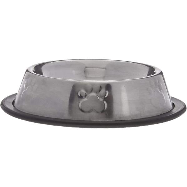 商品名：Stainless Steel Non Slip/skid Small Pet Dog Cat Bowl Feeder Dish by Paws 'n' ClawsPaws 'n' Claws Stainless Steel Non...