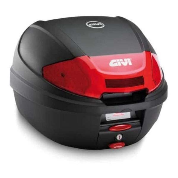 商品名: E300 - モノロック トップ ケース WITH NEW CLOSURE Givi E300N2 Monolock Top-Case with New Lockブランド: GIVI(ジビ)商品サイズ: 30L UK高さ: 40....
