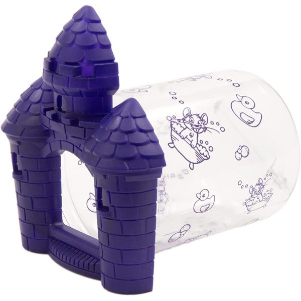 商品名Lixit Animal Care Mini Dust Bath Castle for Hamsters by Lixit Animal CareLixit Small Animal Castle Home (4 Inch, Purp...