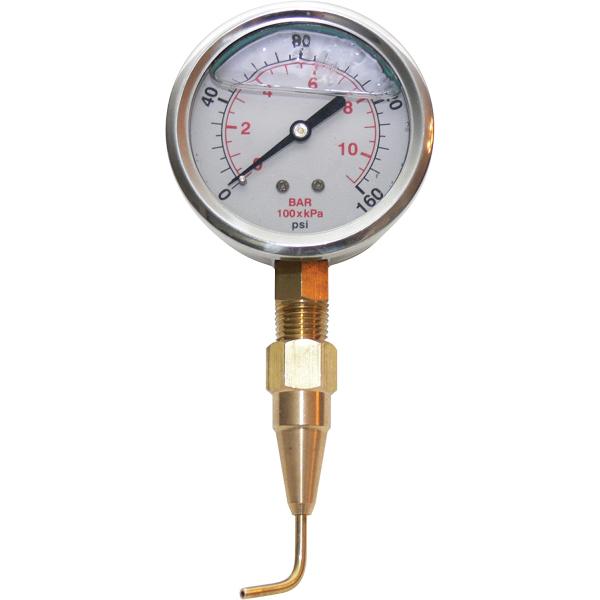 商品名Underhill Water Pressure Gauge and Pitot Tube 160 PSI, with Dial Indicator, Tester, for Outdoor Garden, Sprinklers, I...