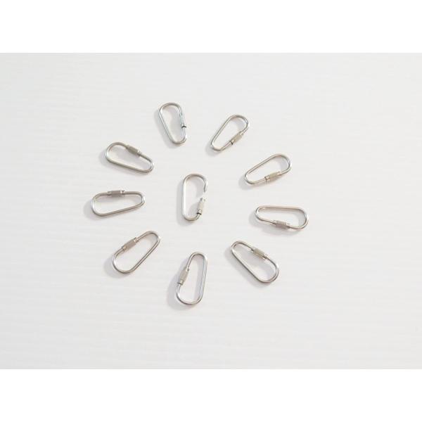 商品名Pear Links Nickle Plated Bird/parrot Toy Parts 12 Pieces 1 1/8 by Jungle BeaksBonka Bird Toys Pear Links Nickle Plate...