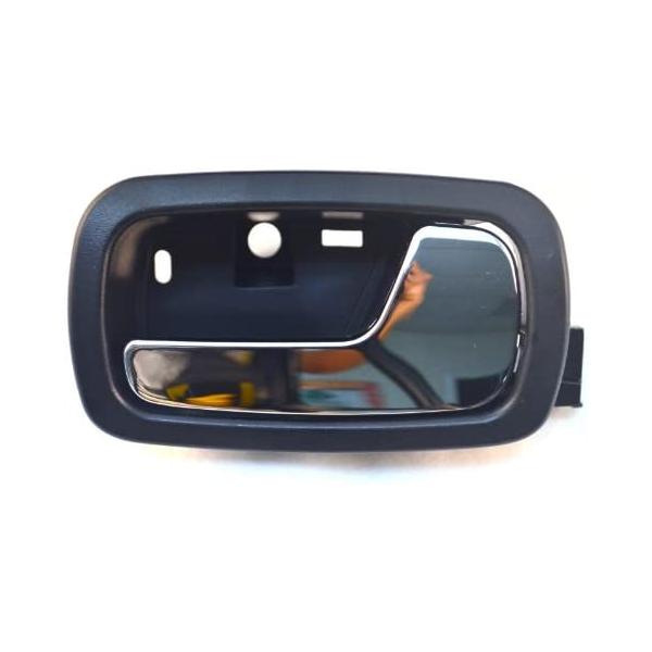 商品名PT Auto Warehouse GM-2007MA-FR - 内部内部ドアハンドル クロムレバー付きブラックハウジング - 助手席側フロントPT Auto Warehouse GM-2007MA-FR - Inside Inter...