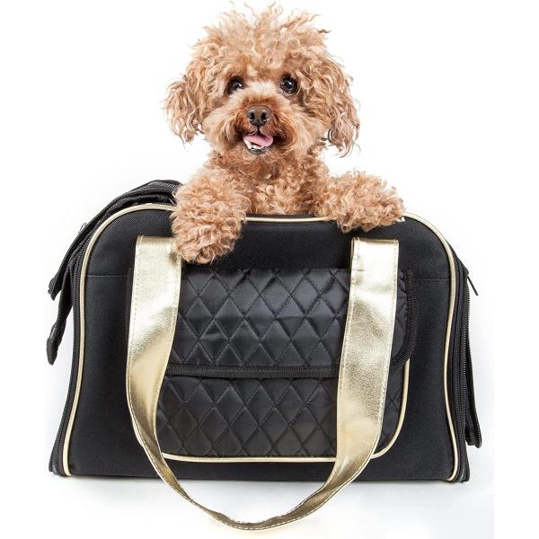 商品名Airline Approved Mystique Fashion Pet Carrier, One Size, Black by Pet LifePet Life Mystique Fashion Airline Approved ...