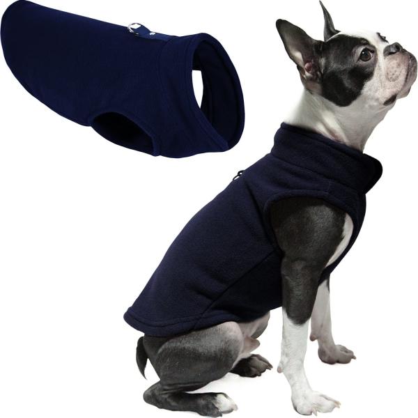 商品名Gooby 72106-NVY-S Fleece Vest Navy SmallGooby Fleece Vest Dog Sweater - Navy, Small - Warm Pullover Fleece Dog Jacket...