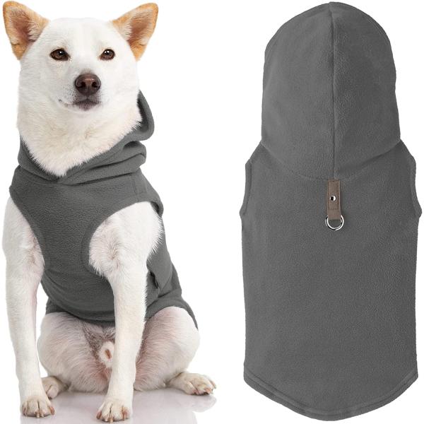 商品名Gooby 72009-BLU-S Argyle Cashmere Sweater Blue SmallGooby Fleece Vest Hoodie Dog Sweater - Gray, Small - Warm Pullove...