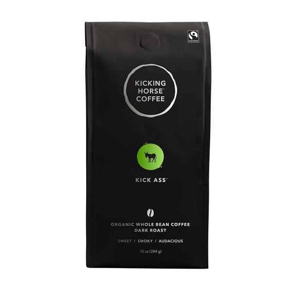 商品名Kicking Horse Coffee, Kick Ass, Whole Bean Coffee, 10 Ounce by Kicking Horse CoffeeKicking Horse Coffee, Kick Ass, Da...