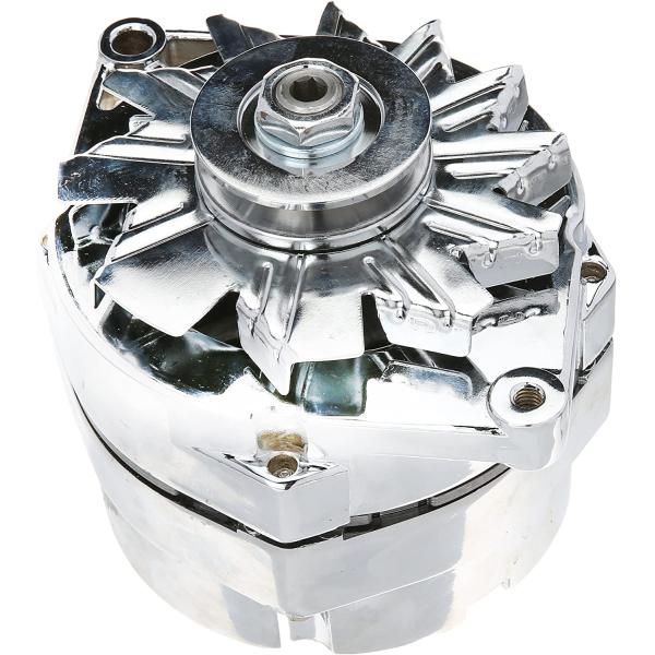 商品名DB電気ADR0335-Cオルタネーター（Chrome General Motors 110 Amp One 1-Wire 65-85用）New DB Electrical Chrome 10SI Self Exciting Alte...